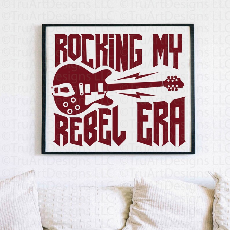 Rebel Era SVG, Rocking My Rebel Era PNG, Rock and Roll Rebel, Rebel ...