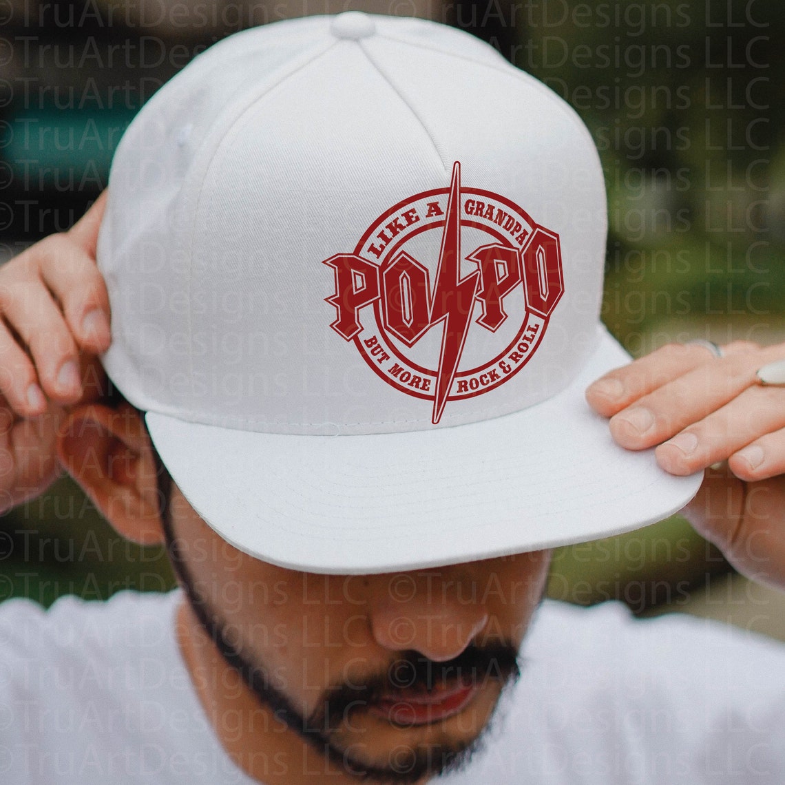 Popo SVG, Rock and Roll Grandpa PNG, Rock Guitar, Music, Papa Rocks ...