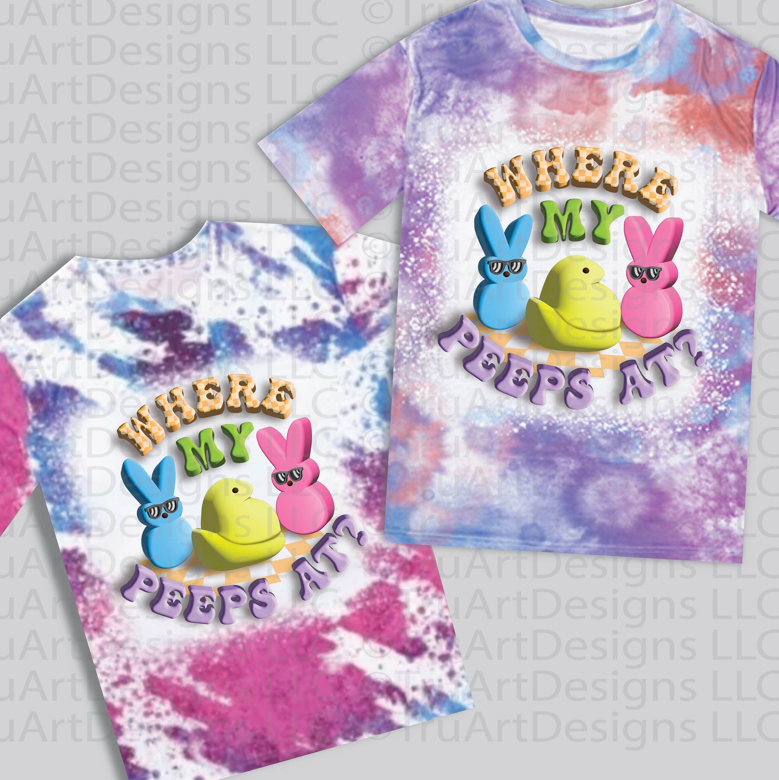 Easter Peeps PNG, Easter Bunny Png, Where My Peeps at Png, DTF Easter ...