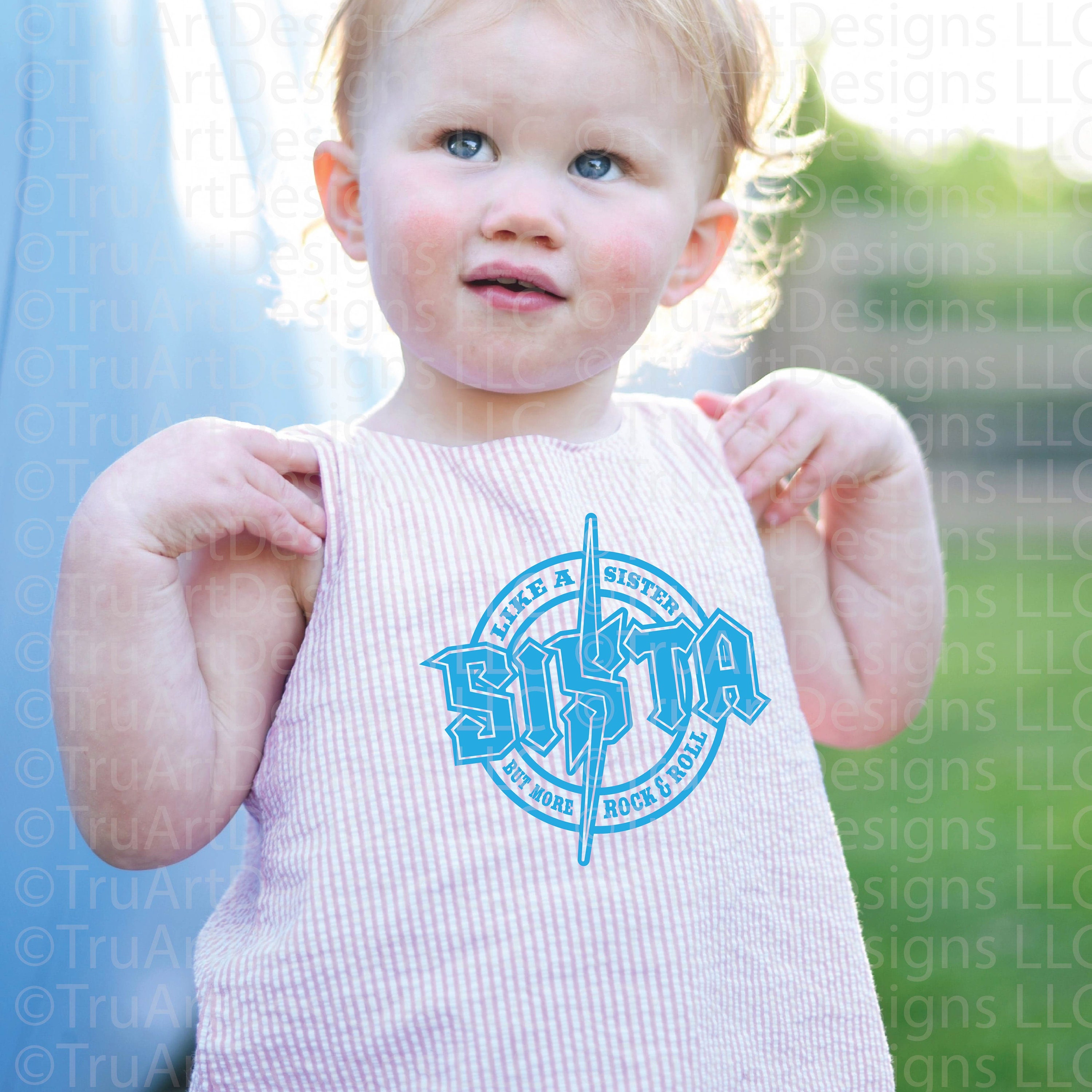 Sister SVG Rock and Roll Sista PNG Rock Guitar Music - Etsy