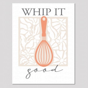 Boho Kitchen Wall Art, Gallery Wall Set of 6, Printable Wall Art, Mod ...