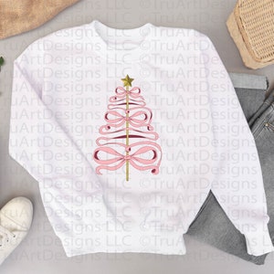 Coquette Christmas Pink Christmas Christmas Elements PNG Bundle Cute ...