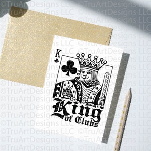 King Png, King of Clubs Svg, King Png, Playing Card Svg, King of Clubs ...