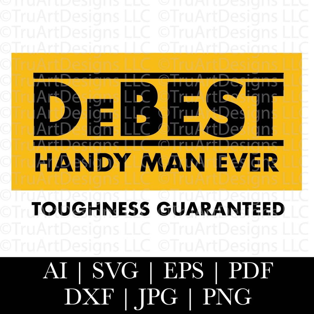 The Best Handy Man Ever SVG, SVG Handy Man, Tools SVG Files, Mechanic ...