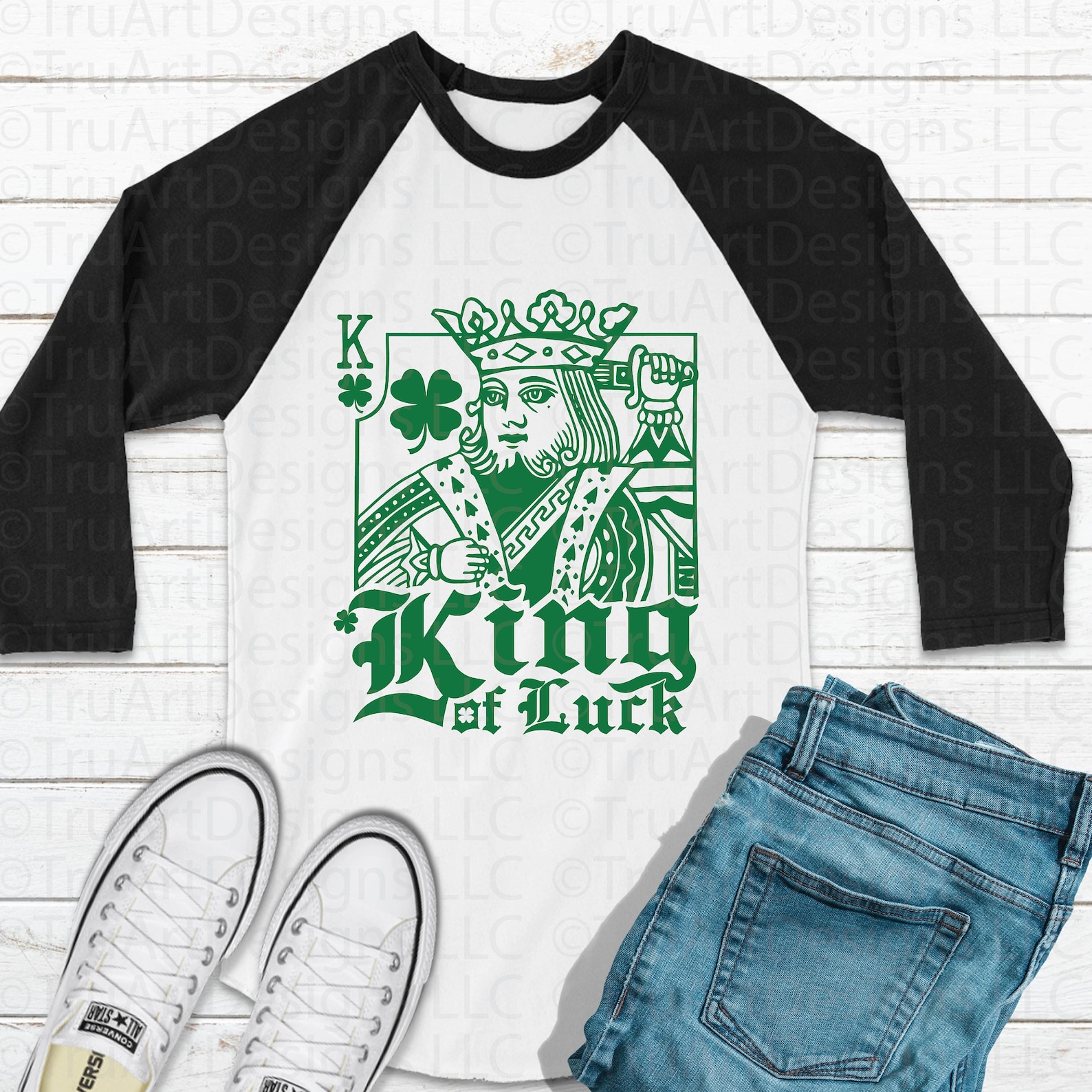King of Luck Svg, King Png, St Patricks Day Svg, King of Luck Png, St ...