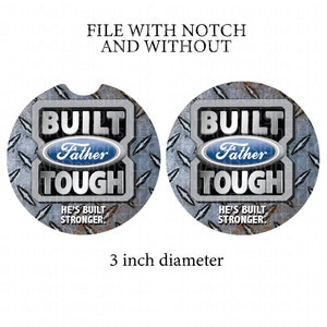 Car Coaster Sublimation Design Bundle, Dad Truck Logos Sublimation ...