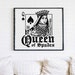 Queen of Spades Svg, Queen Png, Royal Svg, Queen of Spades Png, Mother ...