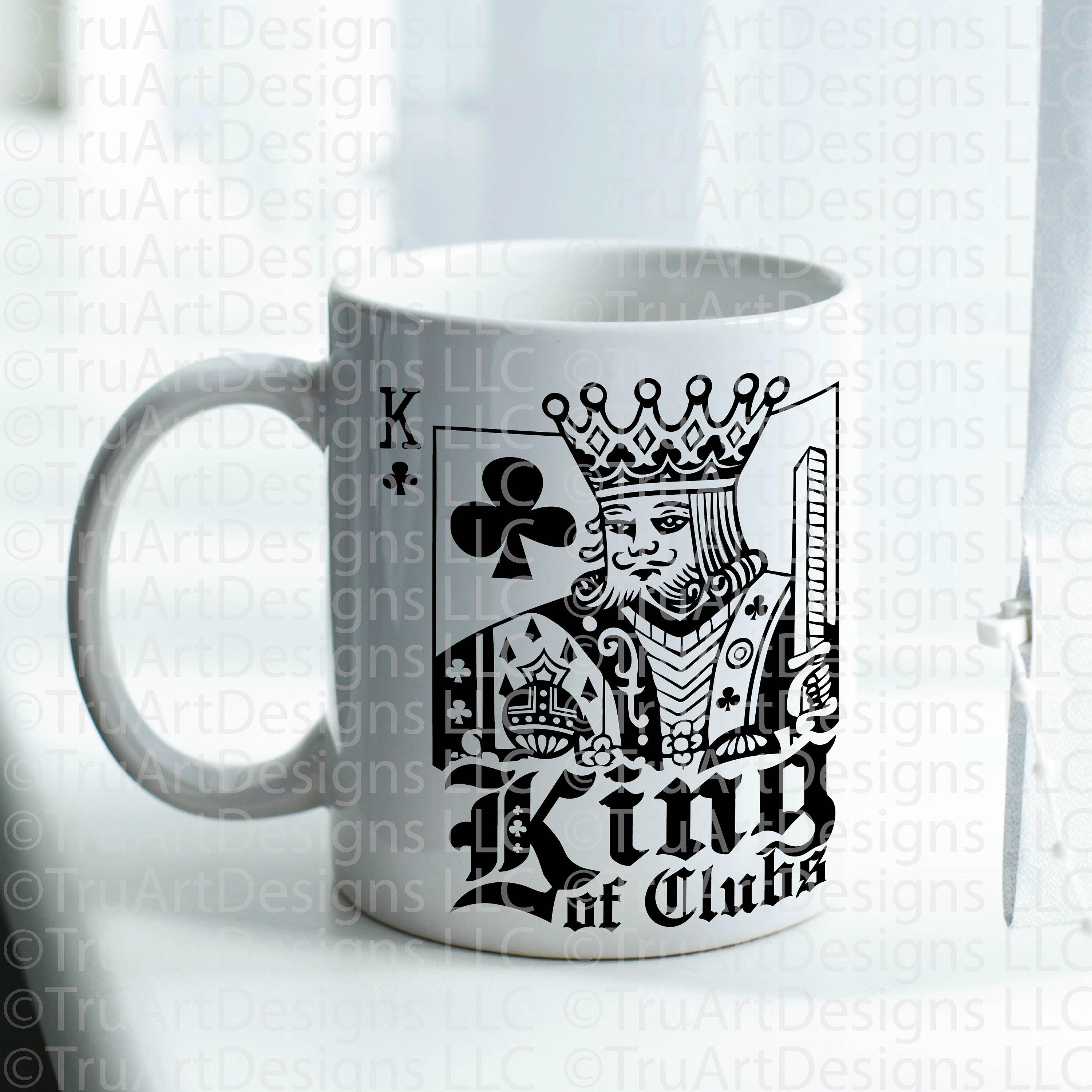 Kings Svg Bundle, King Png Bundle, King Playing Cards Png, King of ...