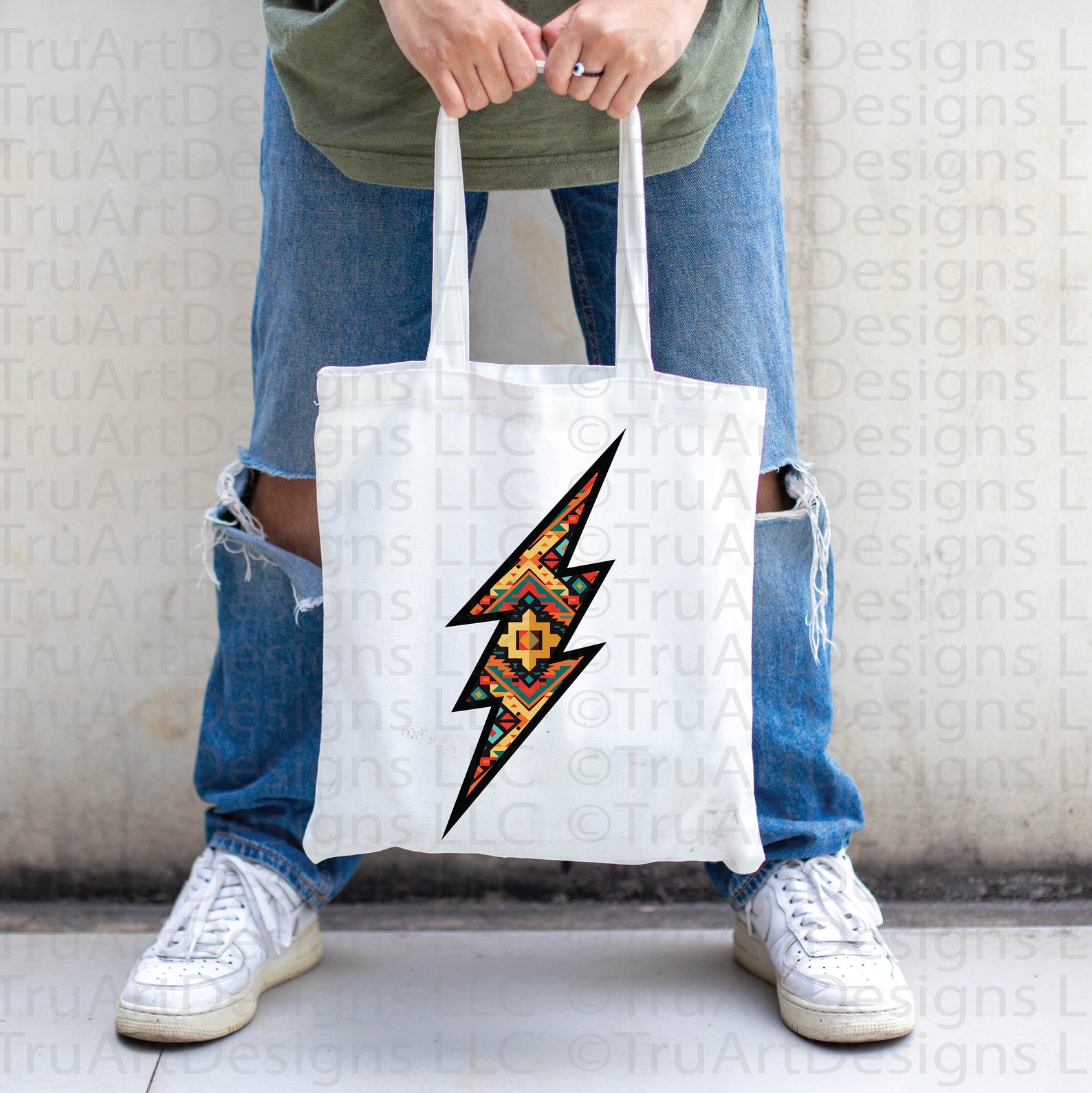 Aztec Lightning Sublimation Bundle, Southwest Pattern Pngs, Western Png ...