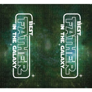 Dad and Grandpa Space Theme Tumbler Bundle, Trendy Papa Galaxy Themes ...