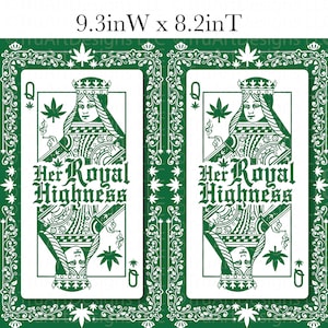 20oz Skinny Tumbler Designs, Weed Tumbler Bundle, His and Her Royal ...