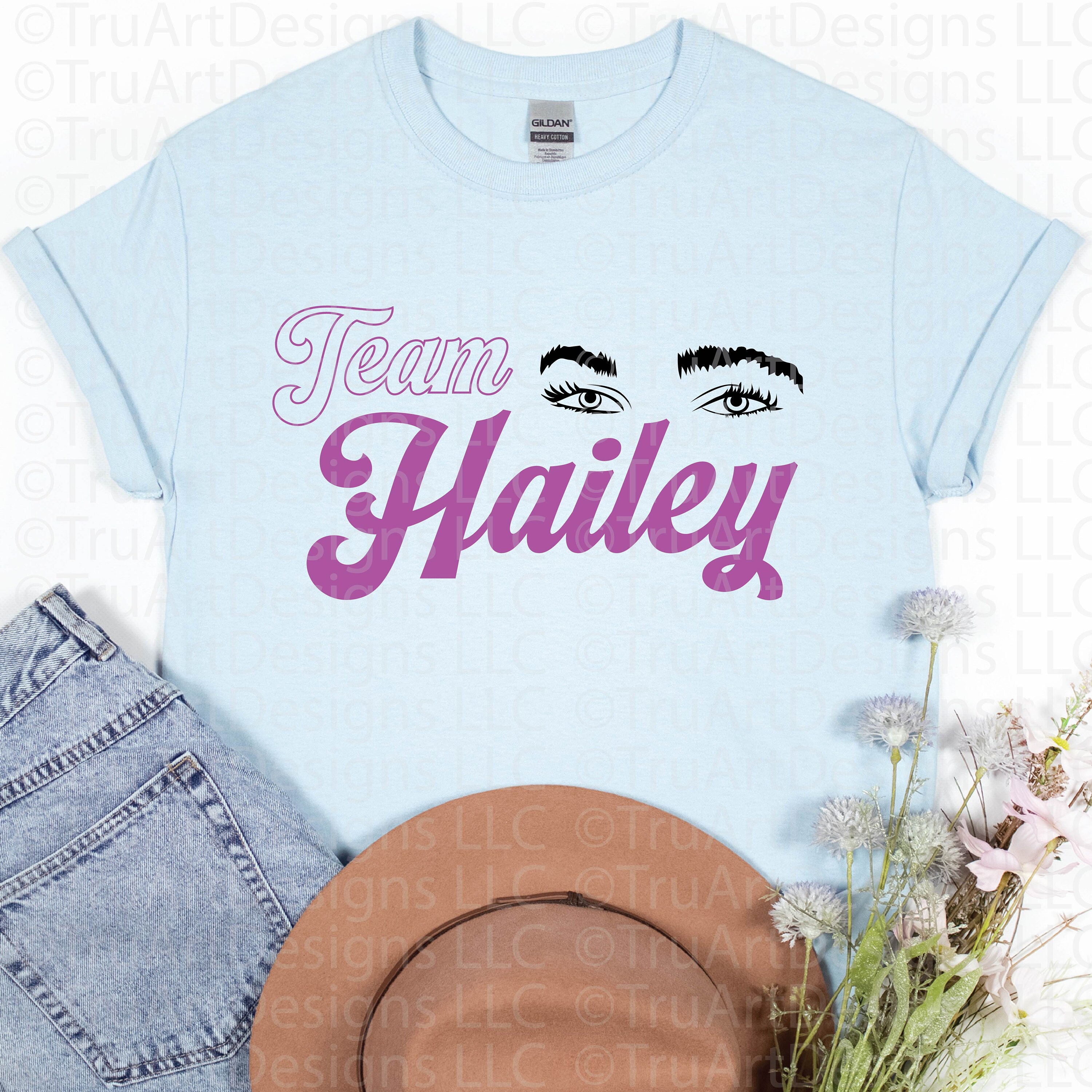 Team Hailey Svg Team Hailey Png I Choose Hailey Tshirt - Etsy Canada