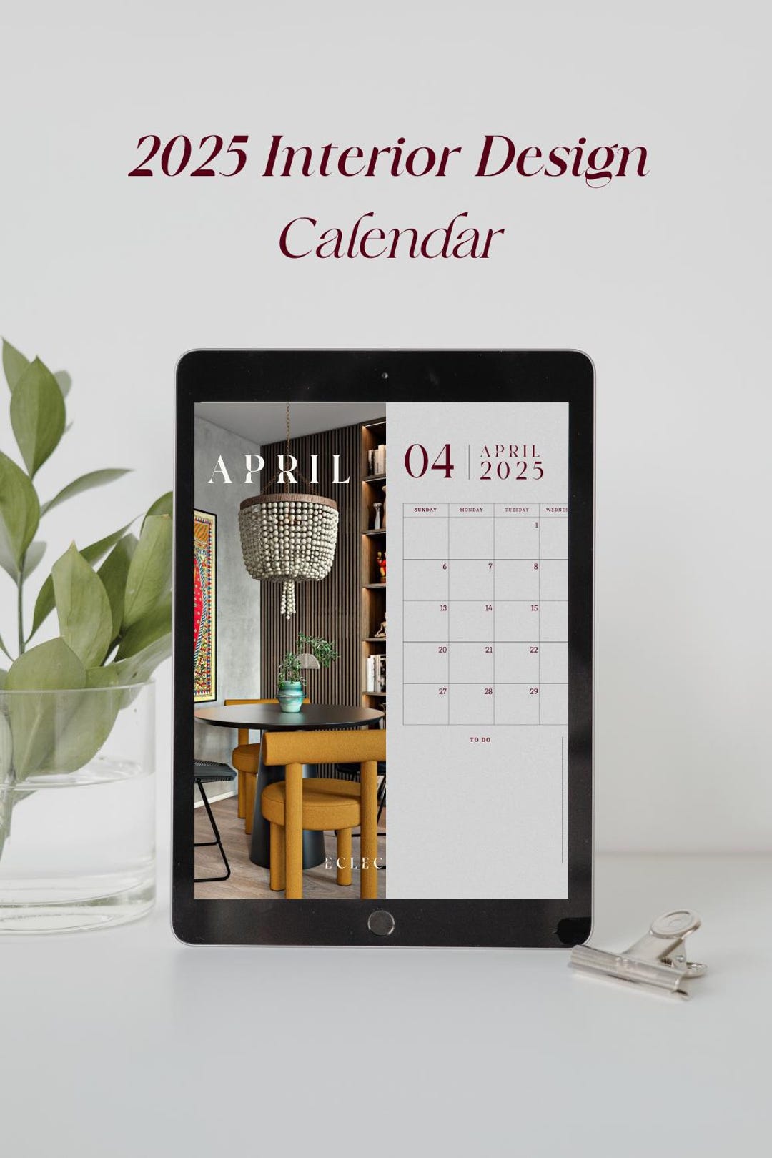 2025 Interior DESIGN STYLES CALENDAR - Etsy