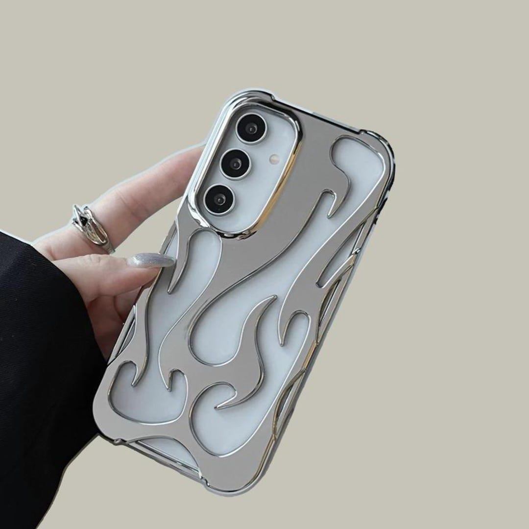 Flame 'samsung' Luxury Matte Flame Shockproof Case for Samsung Galaxy S24 S23 S22 Ultra A14 A15 ...