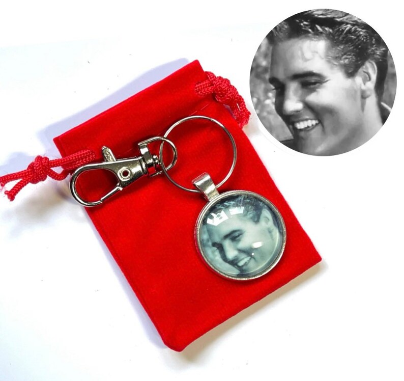 Elvis Presley Laughing Keyring the King of Rock N Roll 50s 60s - Etsy