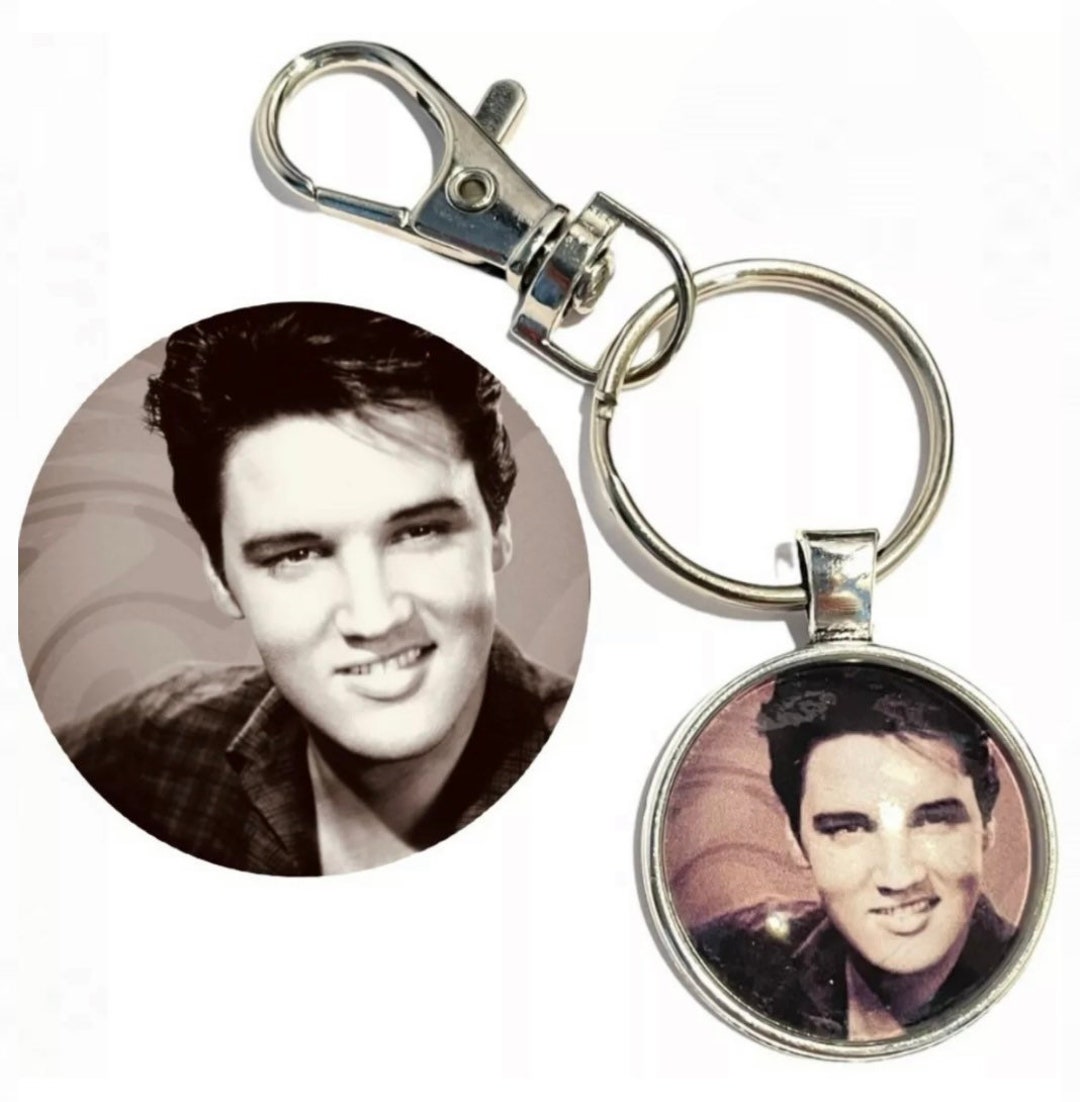 Elvis Presley Keyring the King of Rock N Roll 50s 60s Keyring - Etsy