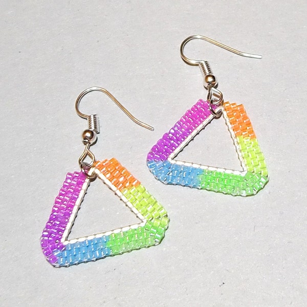 Neon Earrings - Etsy