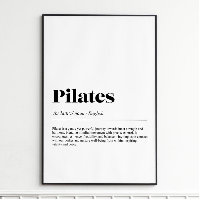 Pilates Studio Decor - Etsy