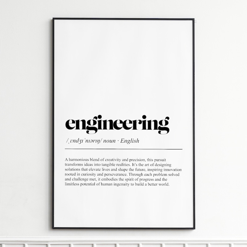Engineering Wall Art - Etsy