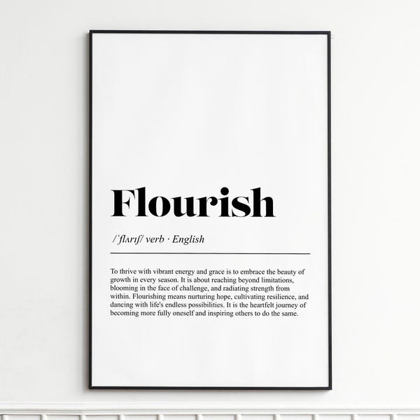 Flourish - Etsy