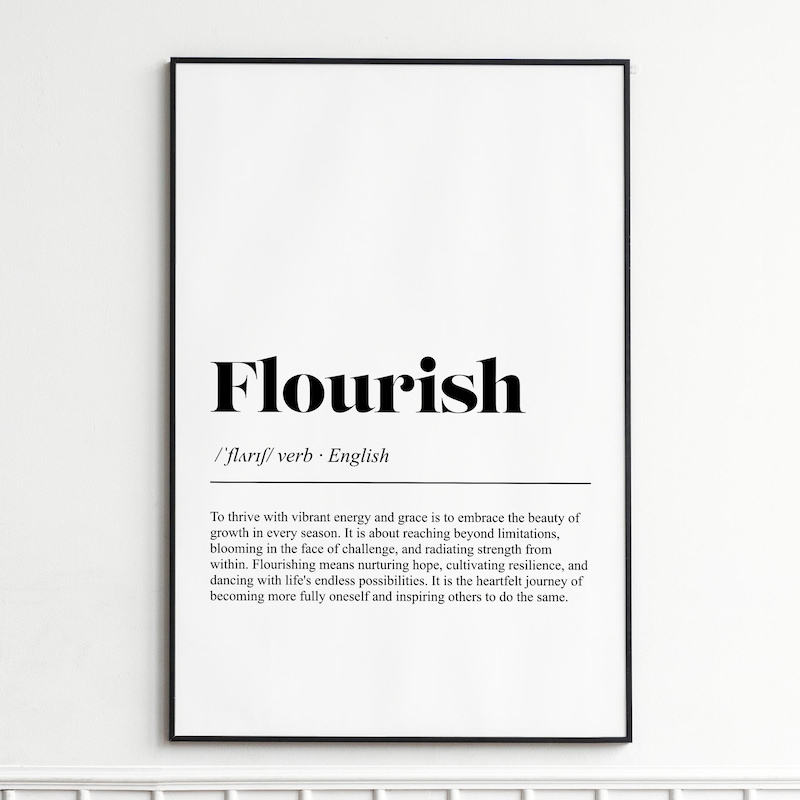 Flourish - Etsy