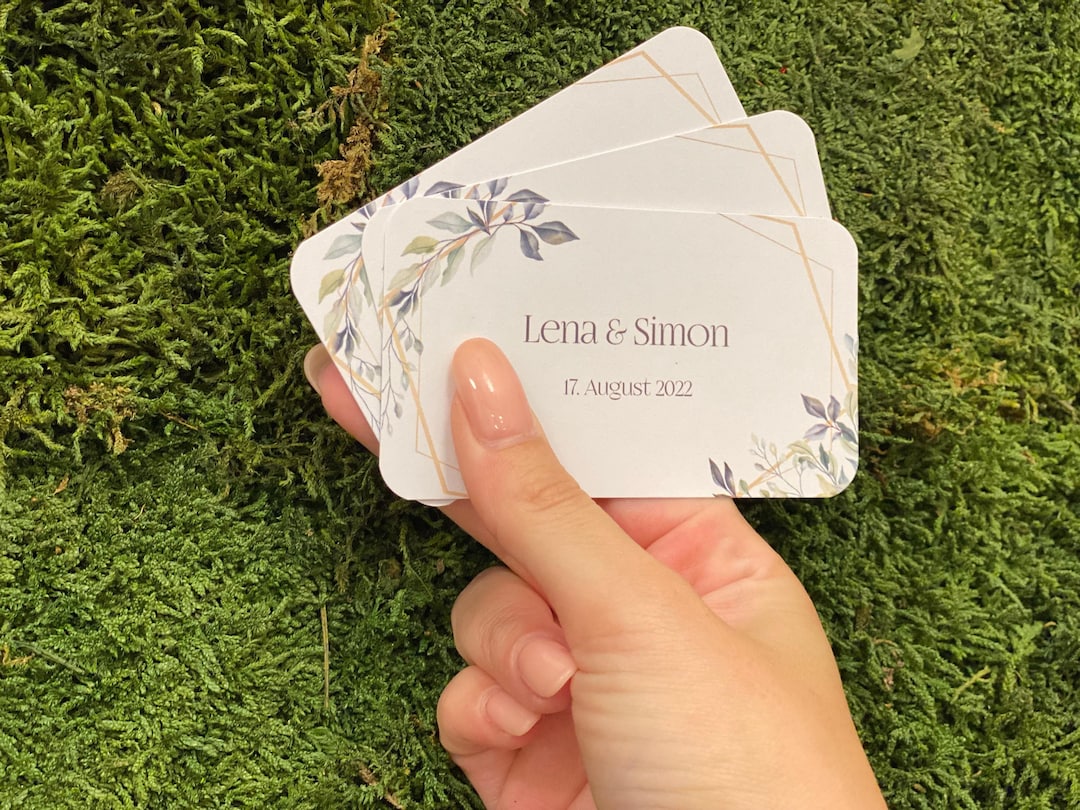 90 Exclusive & Individual Photo Task Cards for Weddings With Your Name ...
