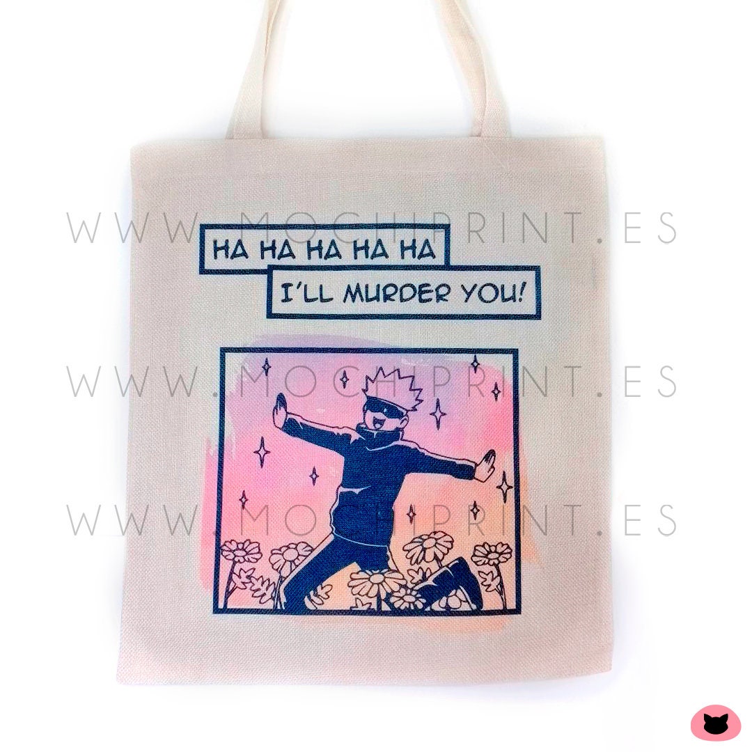 Tote Bag Anime Tote Bag Gojo Satoru Tote Bag Manga Anime - Etsy
