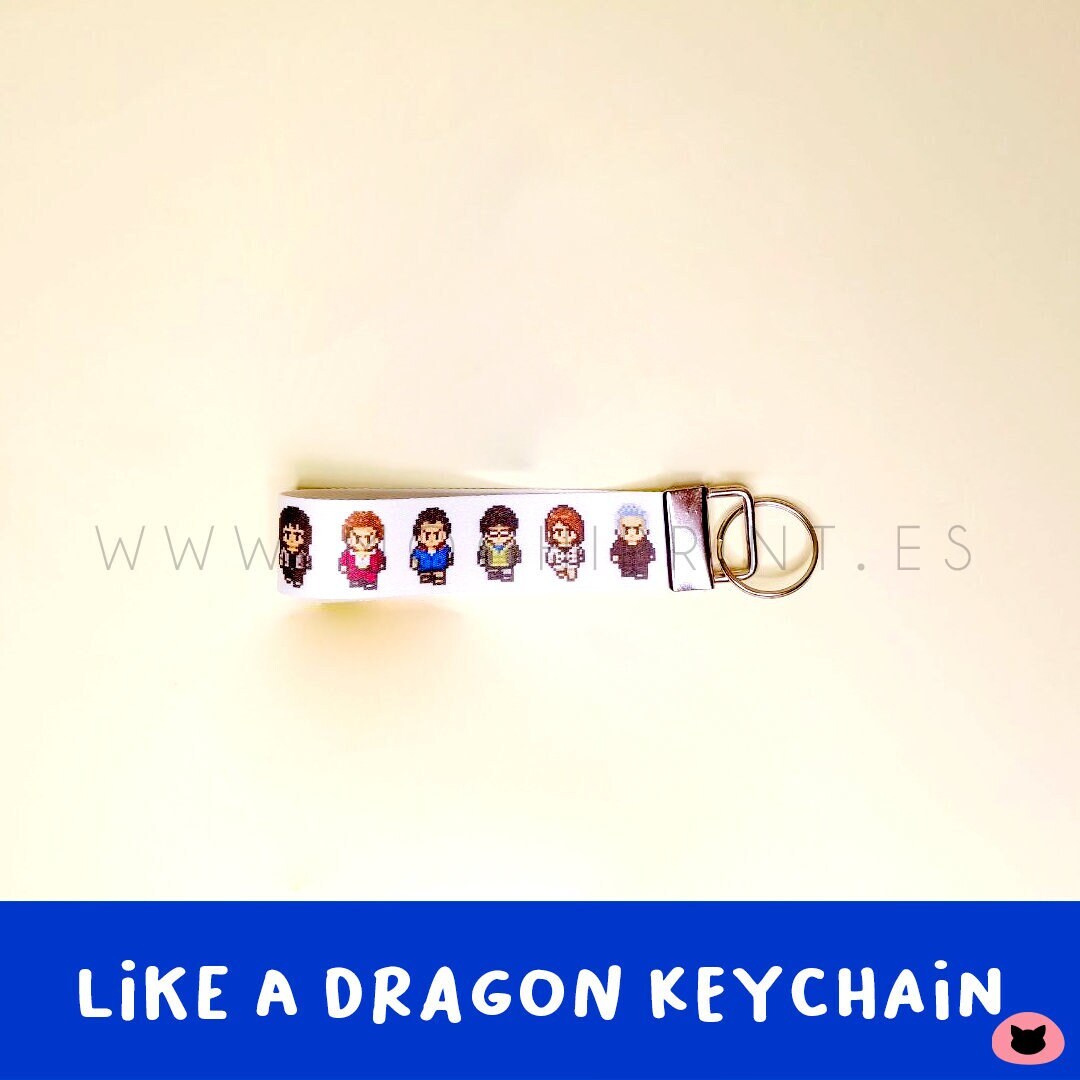 Keychain Yakuza Like a Dragon, LAD, Like a Dragon, Yakuza, Yakuza Merch ...