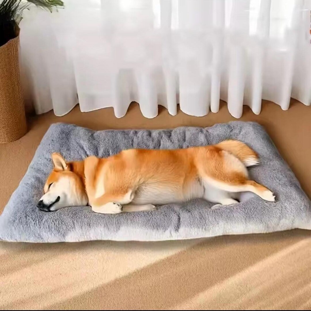 Plush Mat for Dogs & Cats – Soft Pet Mat – Comfortable Pet Bed – S/M/L ...