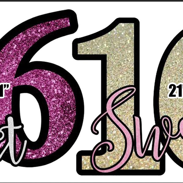 Plastic Sweet 16 Yard Card - Etsy