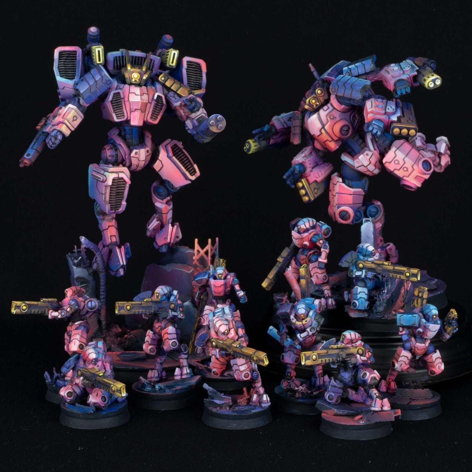 Cyberpunk Tau Alternative Army 2500 Pts PRO PAINTED by Maybug - Etsy UK