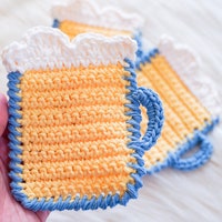 Crochet Sunflower Coaster Pattern - Etsy