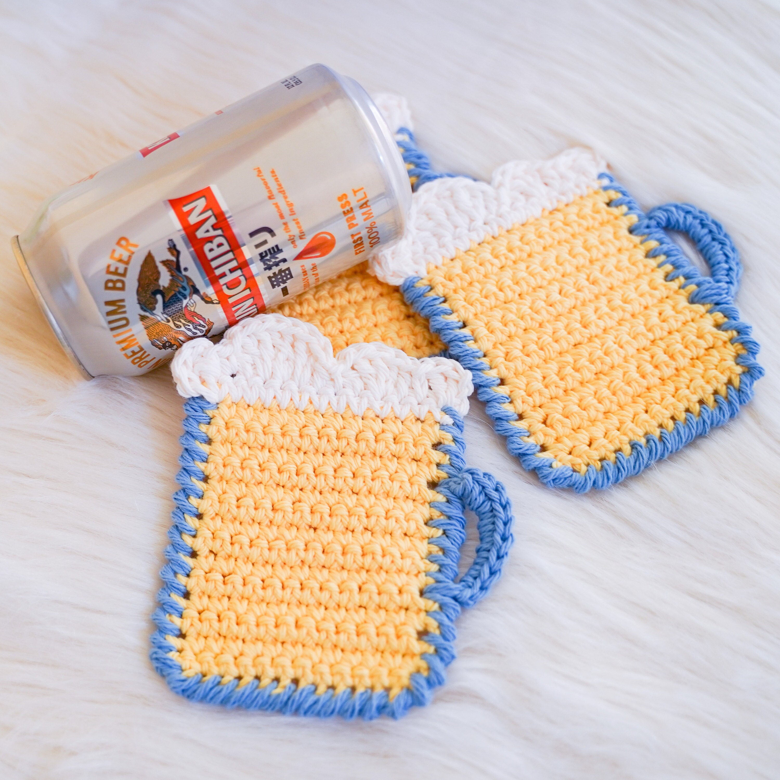 CROCHET PATTERN - Beer Coaster - Etsy