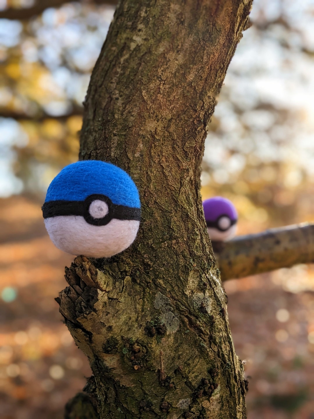 Pokemon Handmade Custom Pokeballs Nintendo Needle Felted Merchandise ...