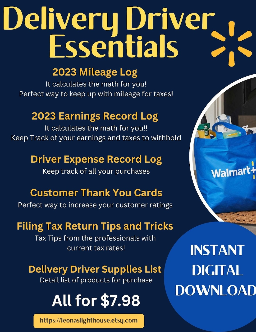 Spark Delivery Essentials Kit - Etsy