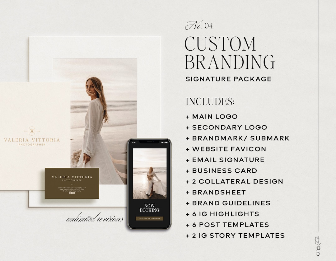 Custom Branding Packages Professional Branding Minimalist - Etsy