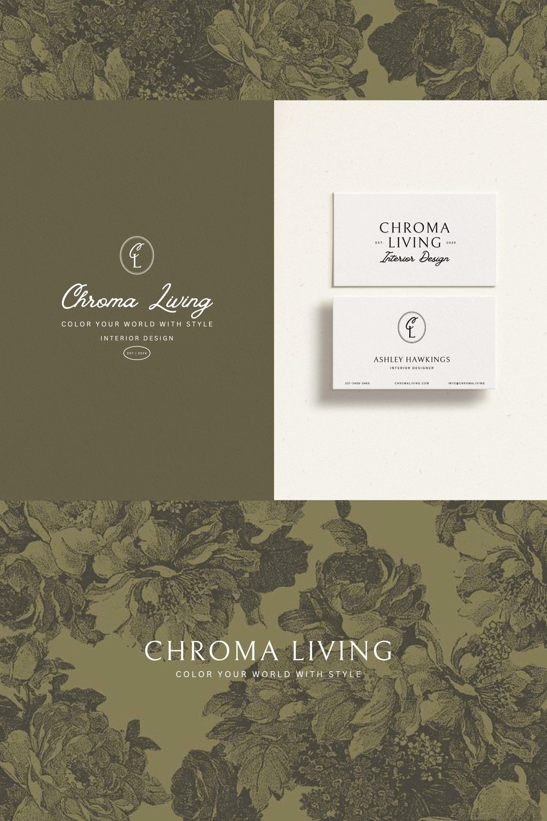 Instant Download DIY Canva Modern Logo Design Brand KIT DIY Logo ...