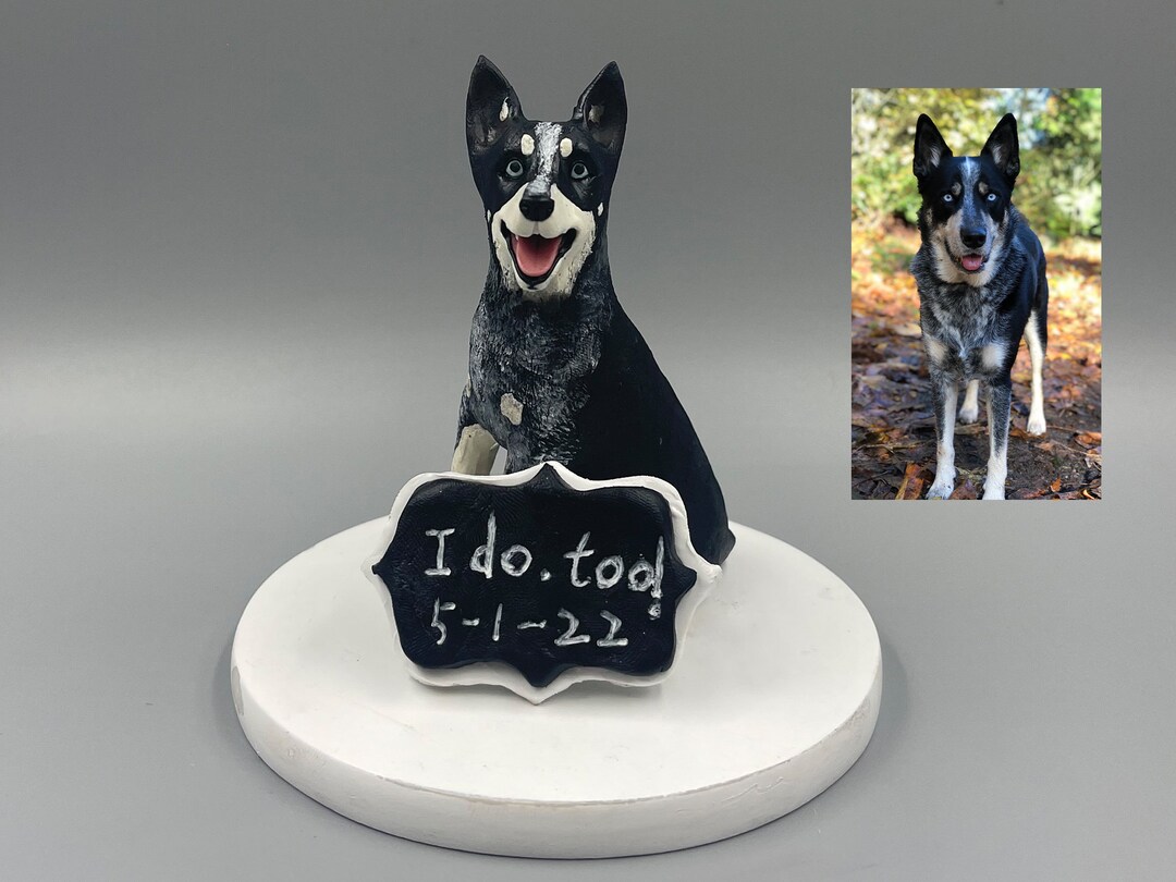Personalized Custom Pet Dog Wedding Cake, Pet Birthday Cake, Animal ...