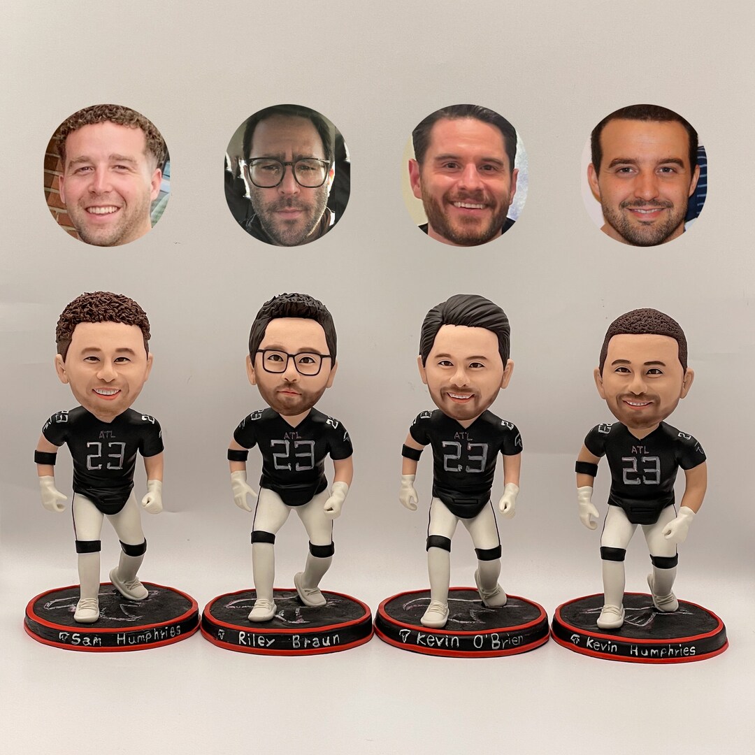 Custom Soccer Sports Bobbleheads, Personalized Bobblehead Gifts for Him ...