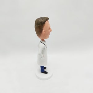 Custom Doctor Bobblehead, Personalized Gift for Him, Handmade Polymer ...