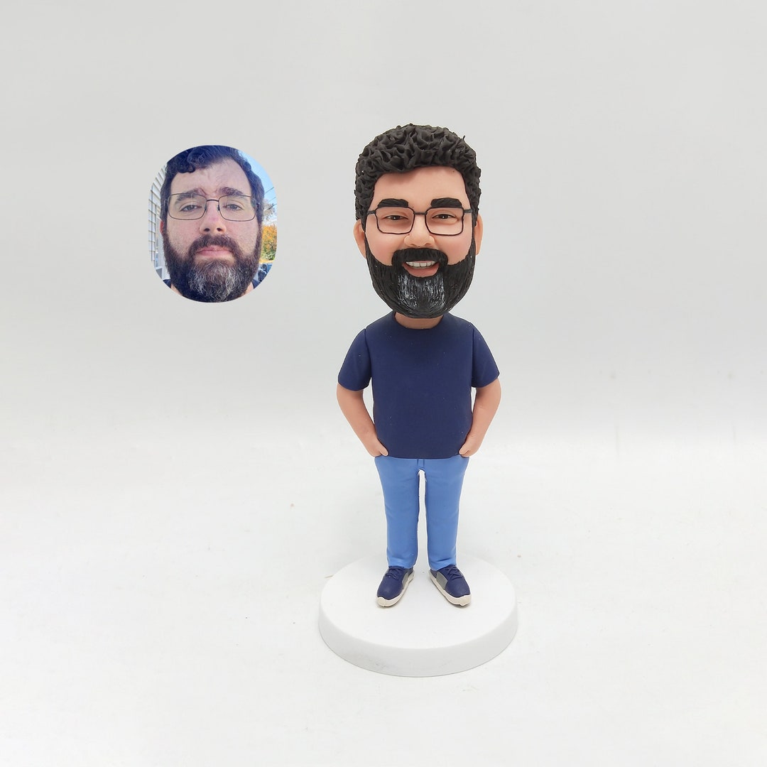 Personalized Bobblehead Doll: Custom 3D Statue, Family Gift - Etsy