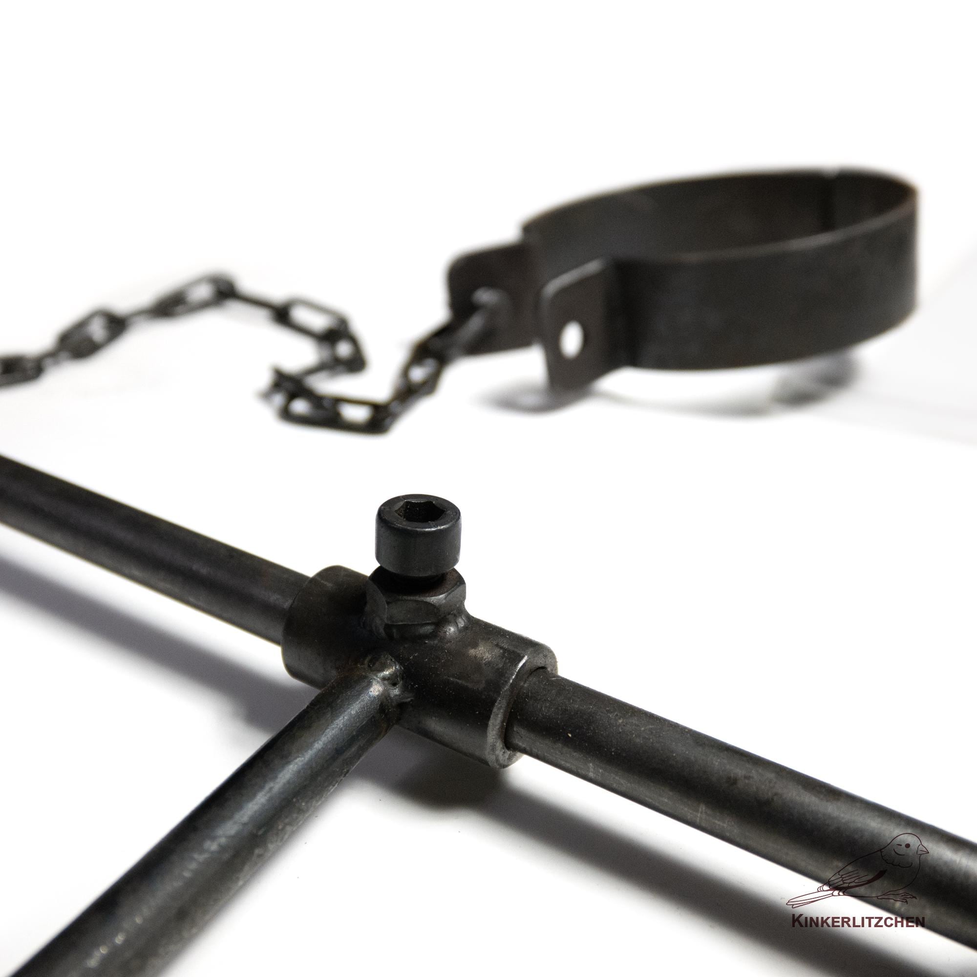 Medieval Bondage Bar - Solid Steel BDSM Restraint System - Adjustable ...