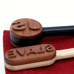 Branding Paddle Personalised Raised Letters Paw BDSM Marking Paddle - Etsy