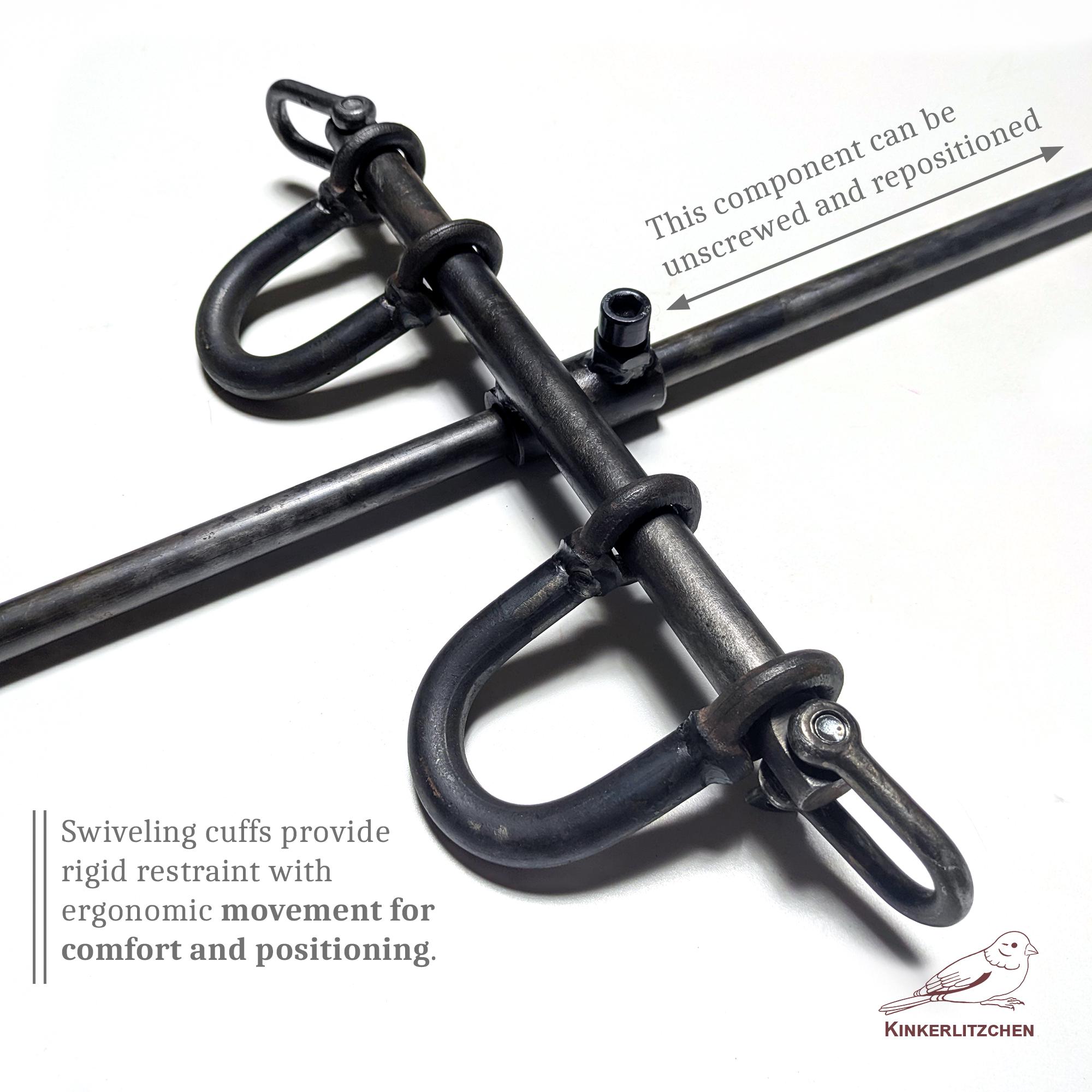 Medieval Strappado Bondage Bar | Solid Steel Restraint | Adjustable ...
