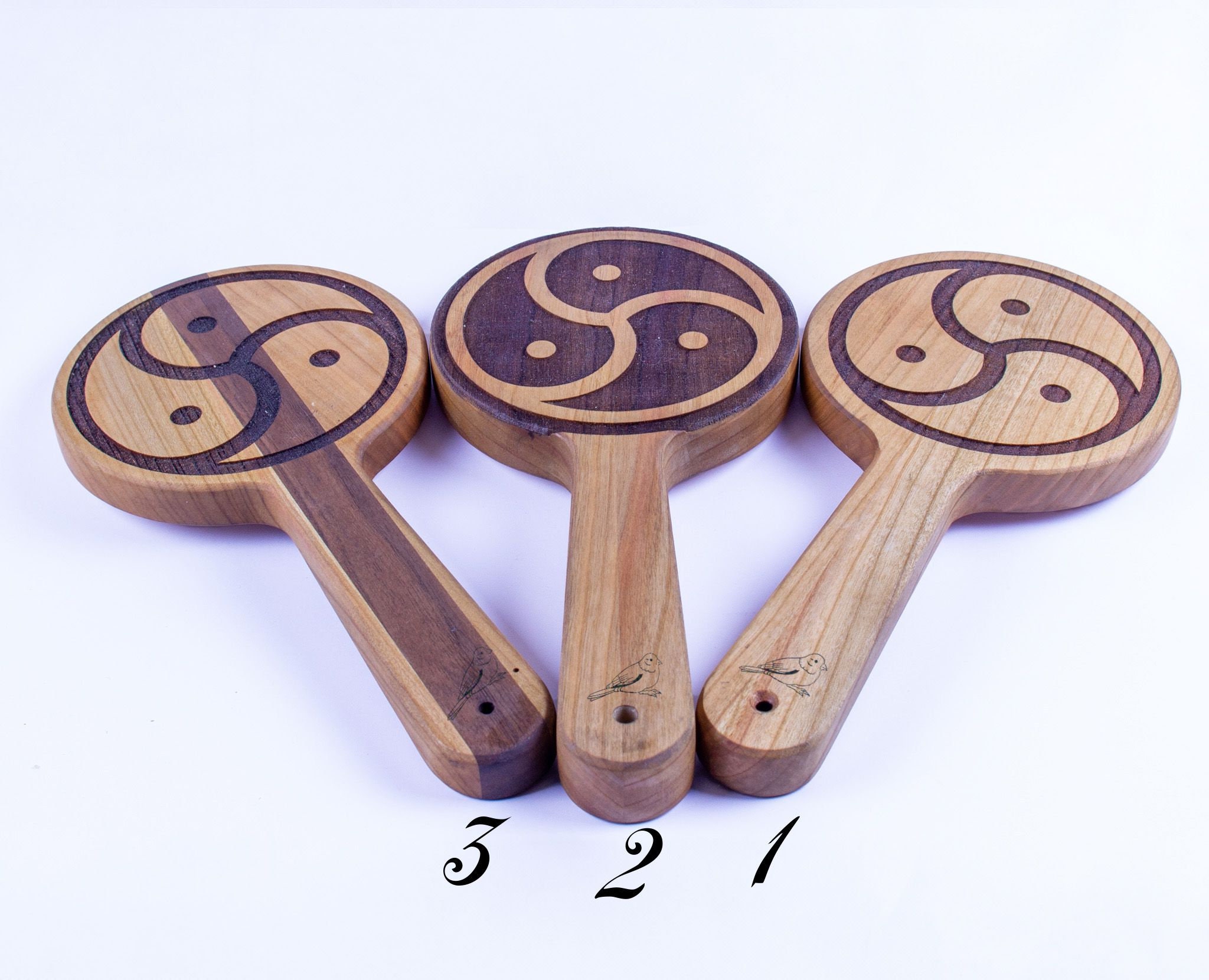 Spanking Paddle OTK Triskele BDSM - Etsy