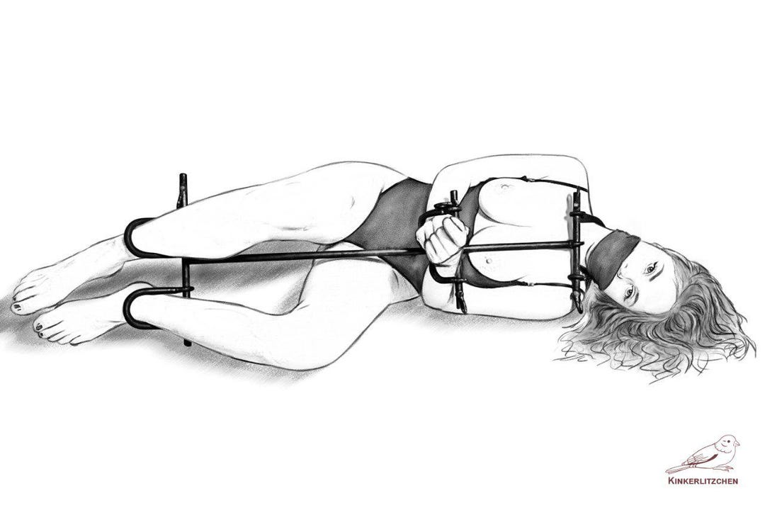 Steel Bonadge Spreader Bar, Pillory, Scavenger's Daughter, BDSM Skevington's Gyves, Spanish A ...