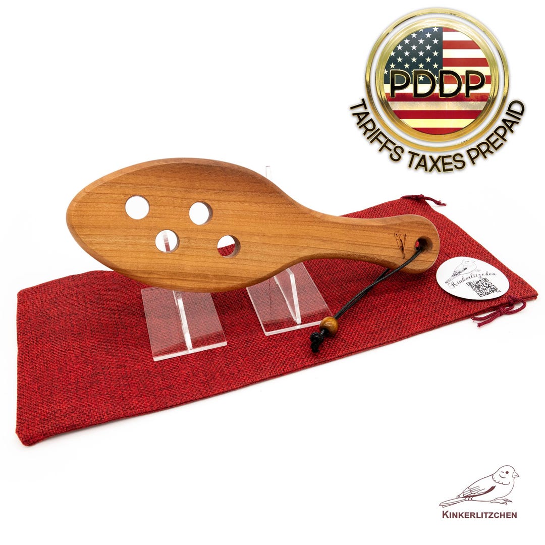 OTK Spanking Paddle BDSM Hairbrush Laser Engraving Custom ...
