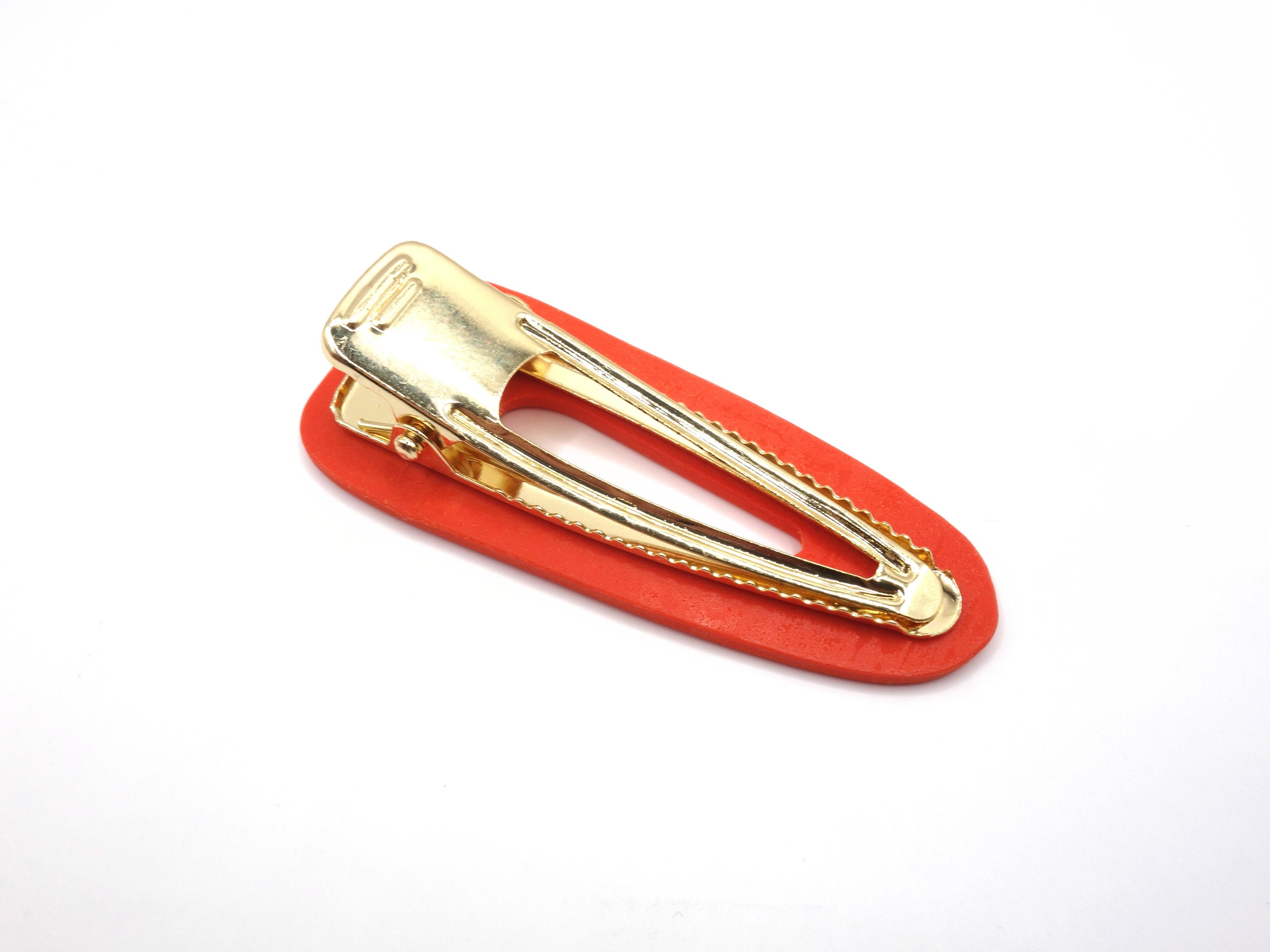 Original Royal Blue Triangular Hair Barrette, Electric Blue Hair Clip ...