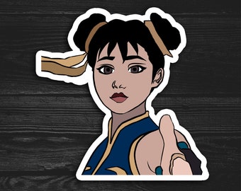 Chun Li Sticker - Etsy