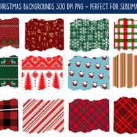 Christmas Colors Brush Stroke Background Trendy Winter Green/red ...